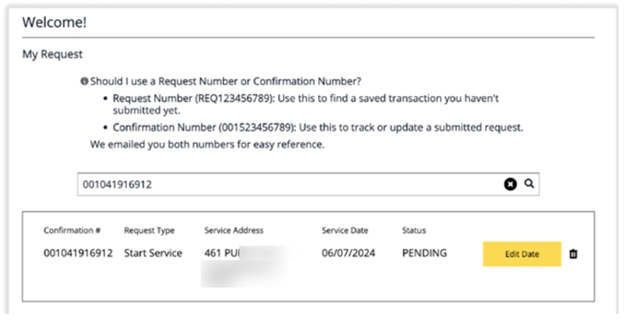 Help Center | How do I change my start or stop date?